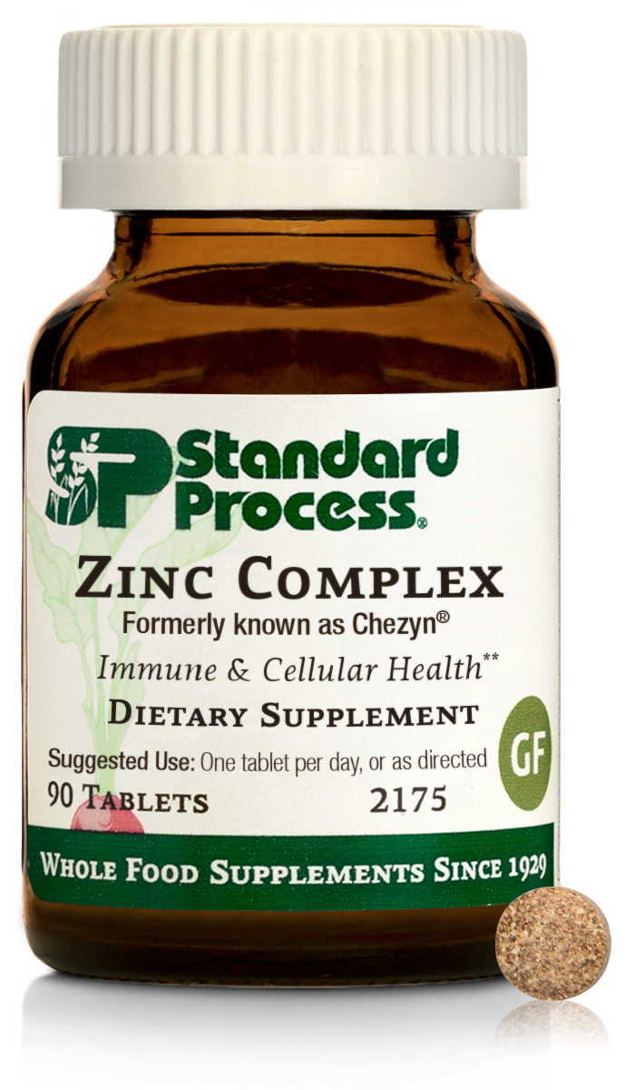 Zinc Complex, formerly known as Chezyn® | Standard Process Supplements ...